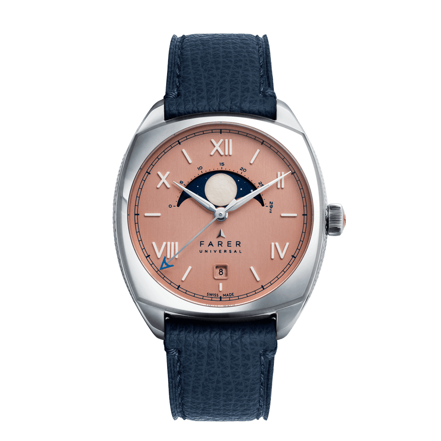 Farer USA - Roché World Timer - 39mm Swiss-Made Automatic Watch – Farer USD