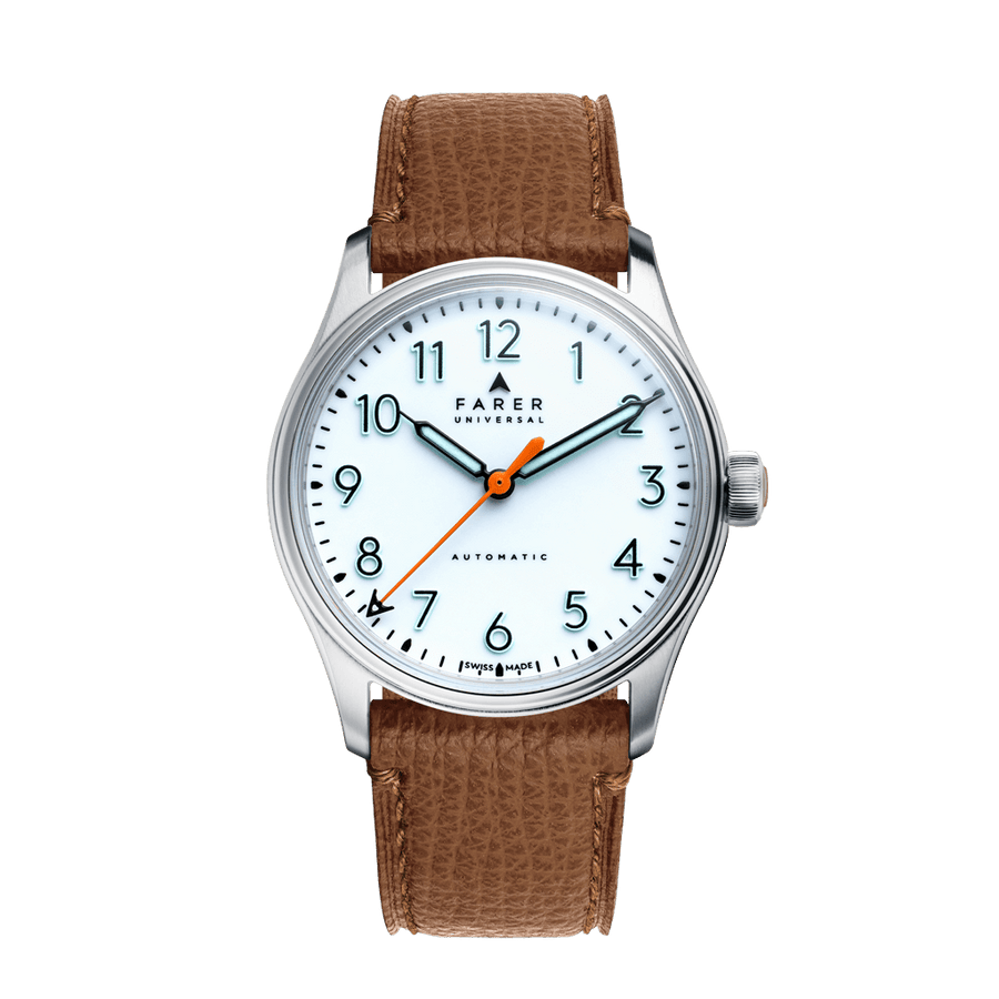 Farer USA - Roché World Timer - 39mm Swiss-Made Automatic Watch – Farer USD